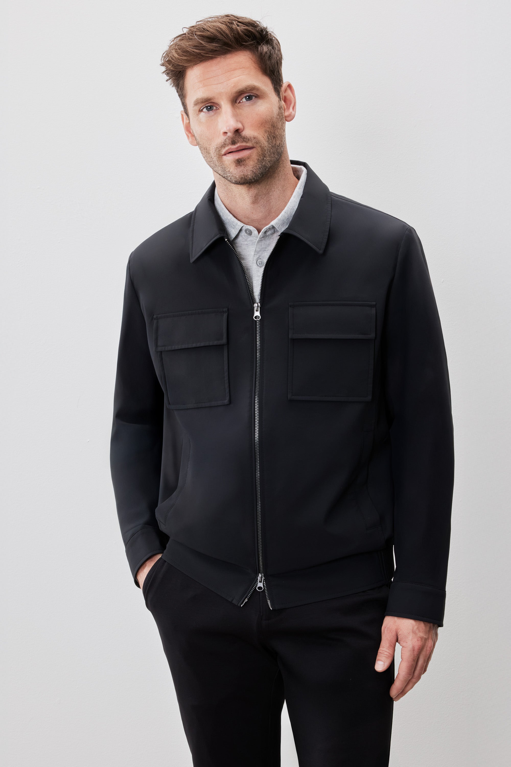 Jerry Jacket - Black | Robert Barakett